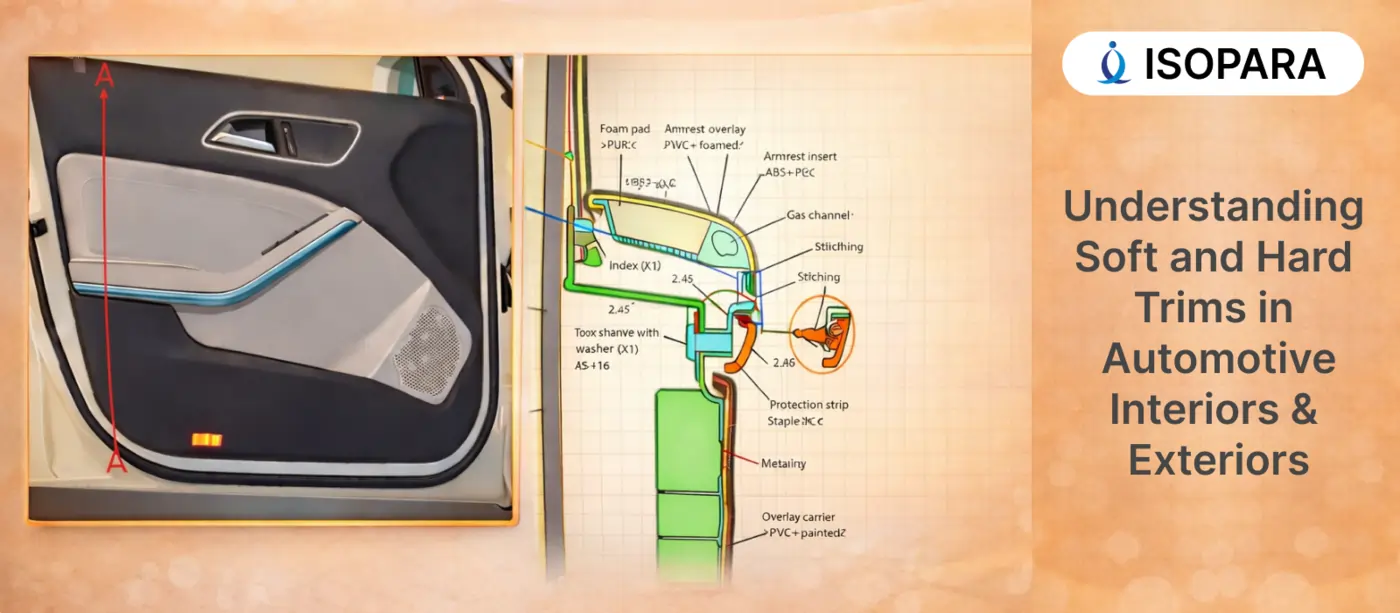 Understanding Soft and Hard Trims in Automotive Interiors & Exteriors
