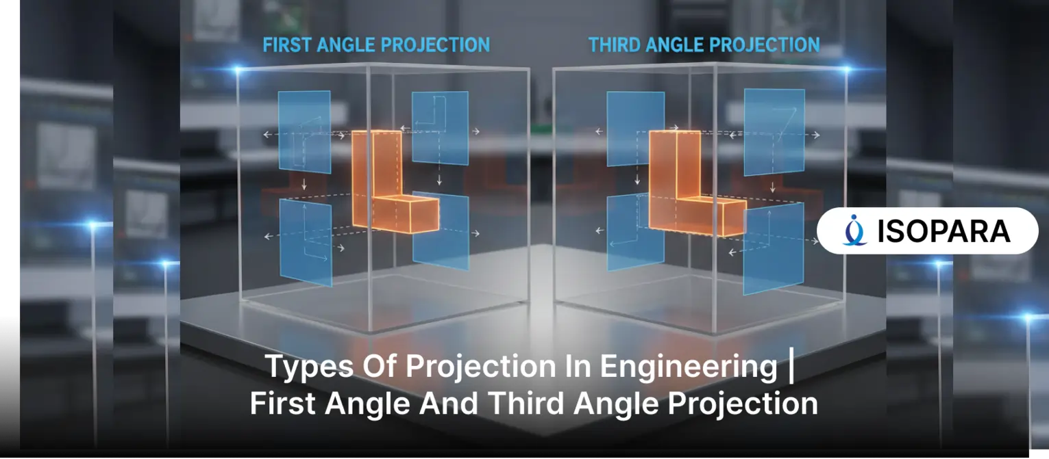 Types Of Projection In Engineering | First Angle And Third Angle Projection